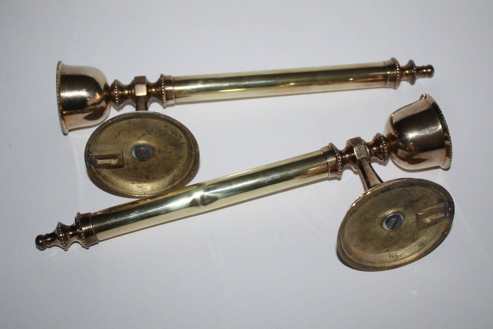 Messing-Kerzenhalter für Wand / vintage alt (Gebraucht) in Weggis für CHF 32 – mit Lieferung auf ...