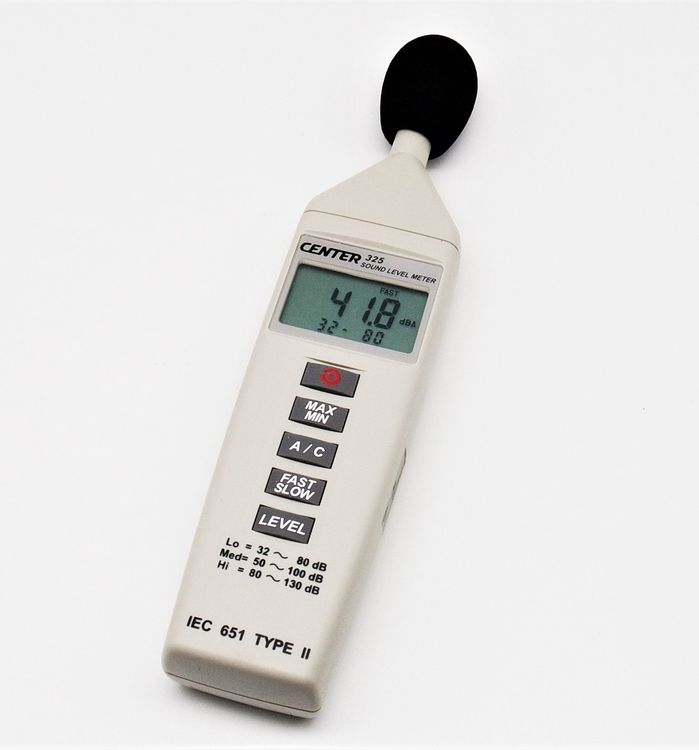 Center 325 Mini Sound Level Meter - Schallpegelmessgerät (Gebraucht) in ...