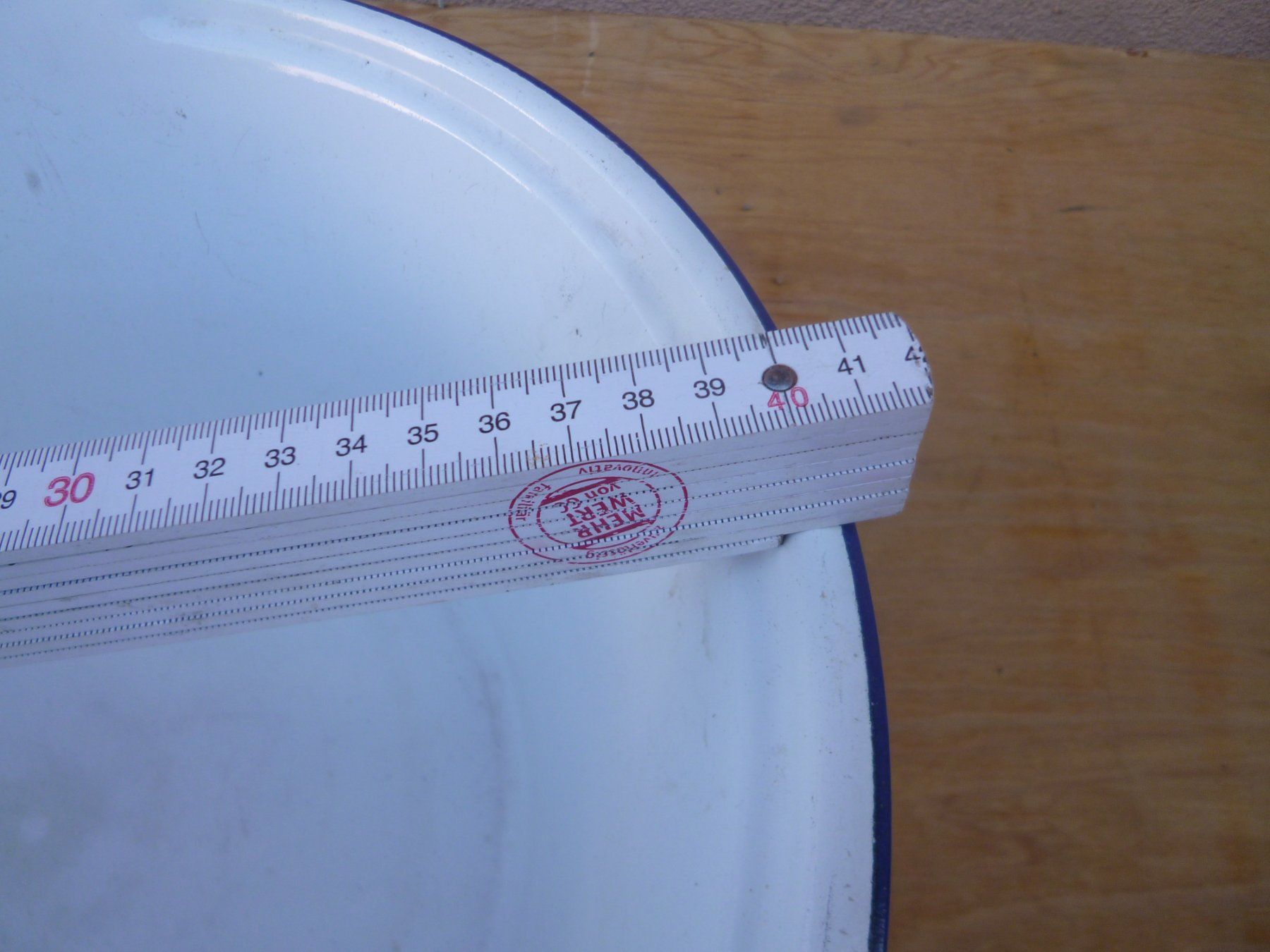 Anti Email Schüssel weis Blau Haven Garten DECO Hotel Haus (Gebraucht ...