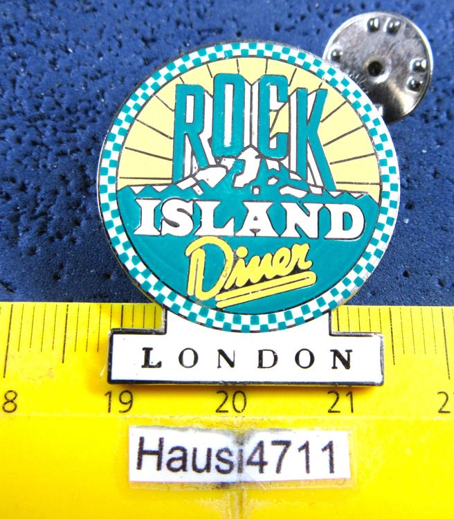 ROCK ISLAND LONDON DINNER PIN ENAMEL KEIN HARD ROCK | Kaufen auf Ricardo