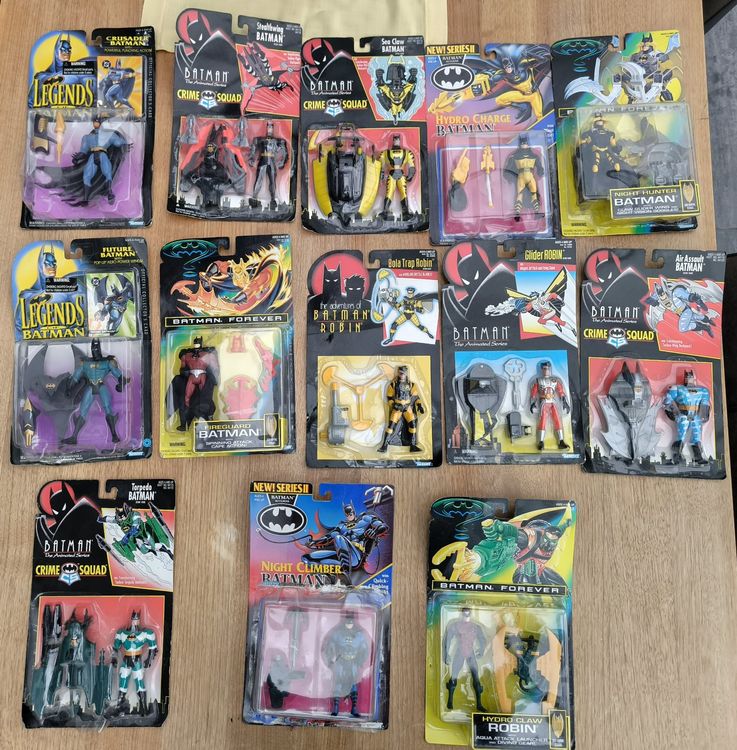 BATMAN Legends von KENNER - 13 Figuren OVP (Neu und originalverpackt ...