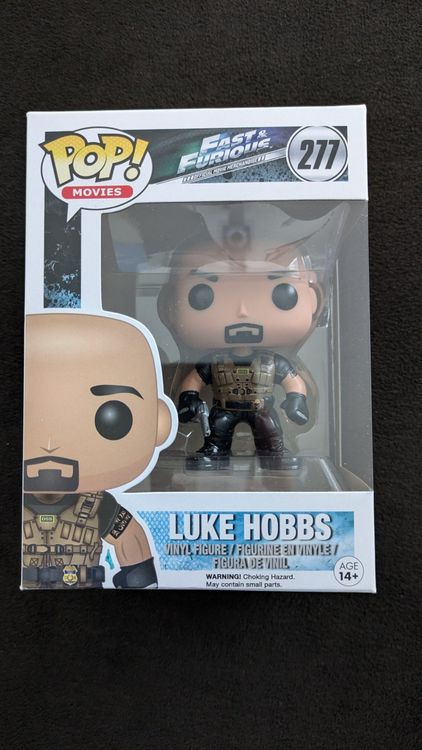 Funko Pop! Movies Fast & Furious - Luke Hobbs #277 (Neu und ...