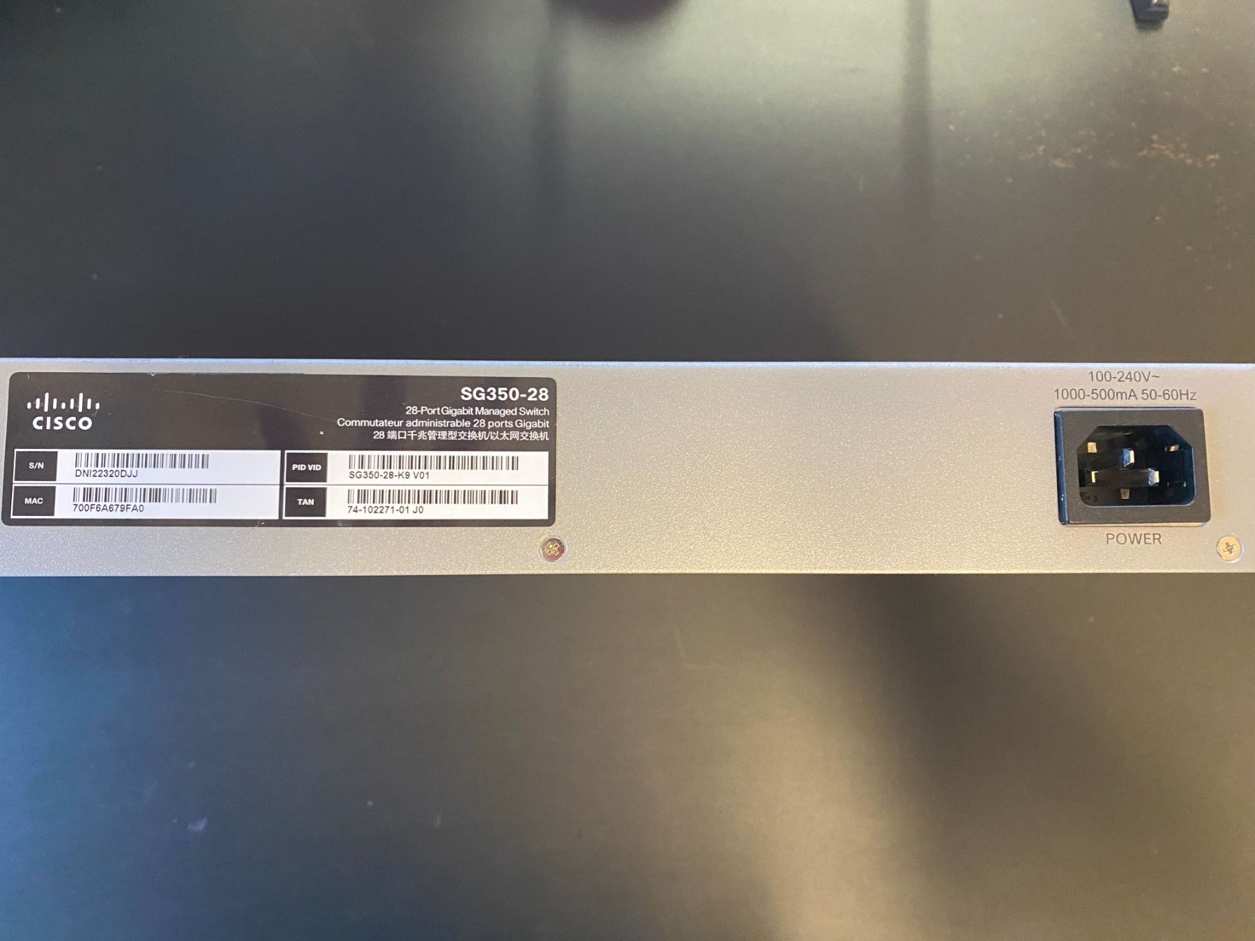 Switch Cisco SG350-28 Gigabit, 28 Ports - Parfait État! (D'occasion) à ...
