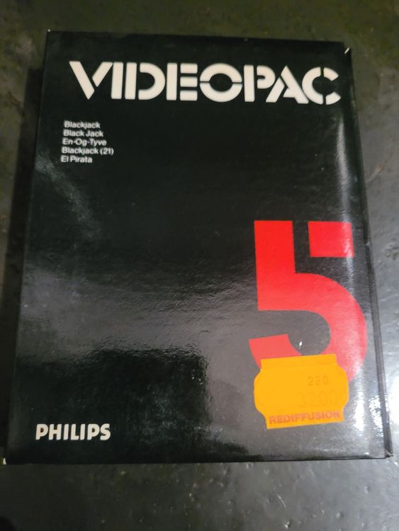 VIDEOPAC Game Nr. 5 Black-Jack | Kaufen auf Ricardo
