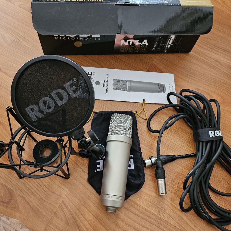 Microphone de Studio Rode NT1-A comme neuf (Neuf avec emballage d ...