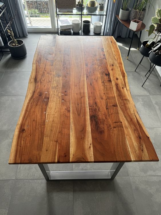 Esstisch 160x90 / Akazie | Kaufen auf Ricardo