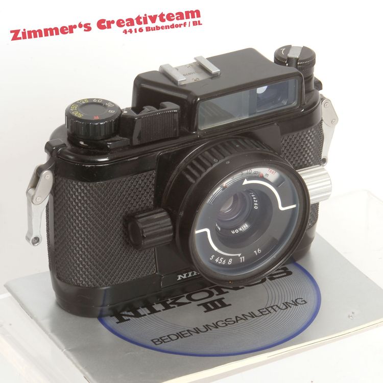 NIKON Nikonos III, 35mm 2.5, Anleitung, Unterwasserkamera (Gebraucht) in Bubendorf für CHF 140. ...