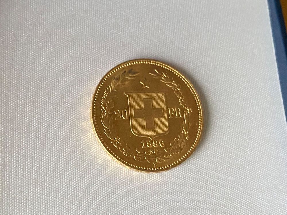 20 Fr Helvetia 1896 - TOP Stgl. *RAR* (Neu (gemäss Beschreibung)) in ...