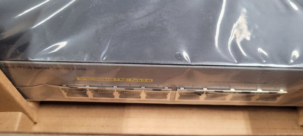 HPE OfficeConnect 1920S 8G PPoE+ 65W Switch (JL383A) (Neu und ...