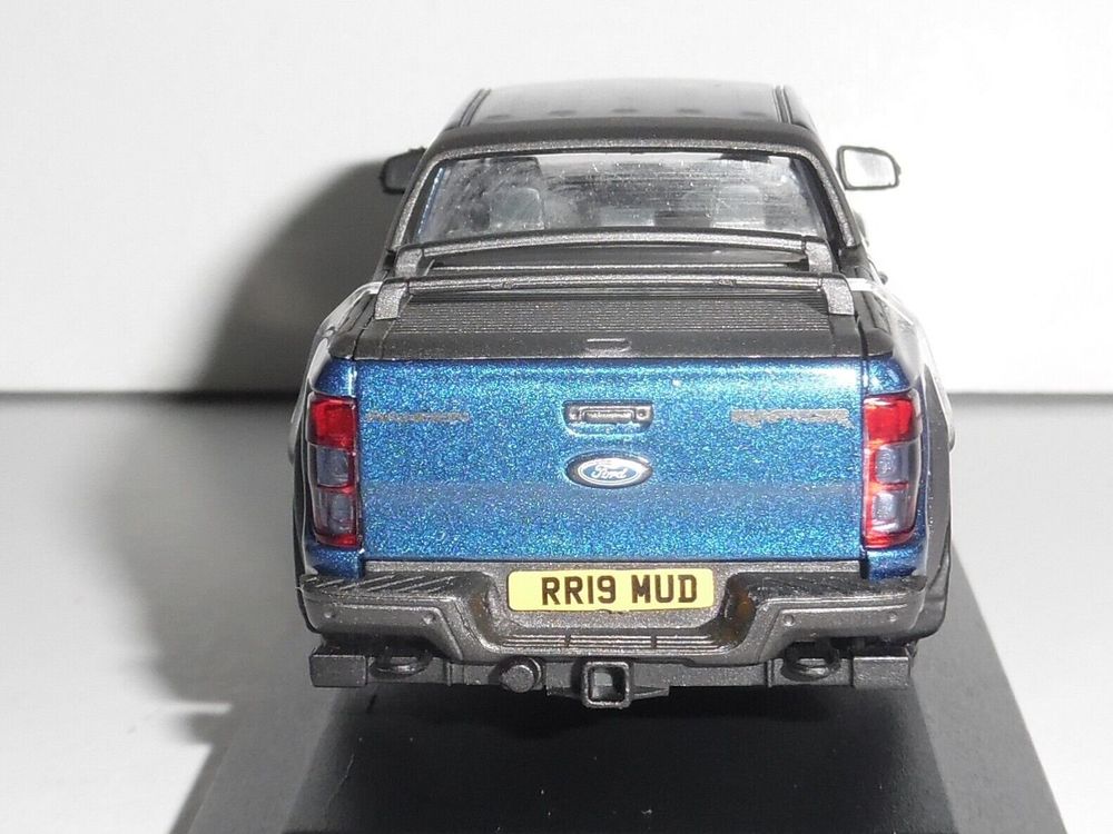 Ford Ranger Raptor 2019-2023 RHD blau met. / schwarz 1:43 | Kaufen auf ...