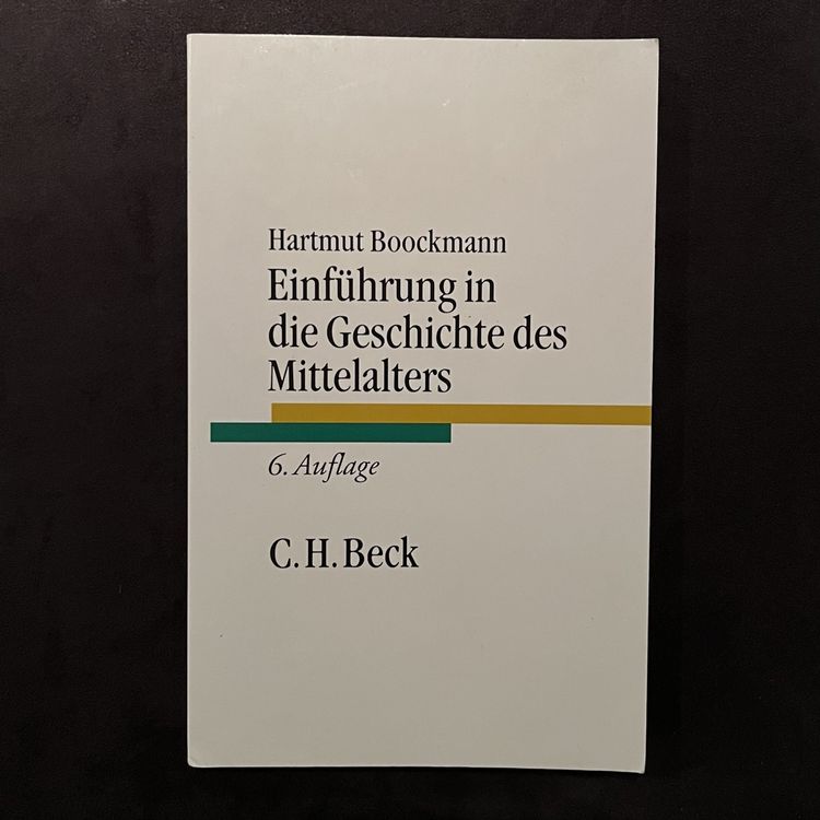 Einführung in die Geschichte des Mittelalters | Kaufen auf Ricardo