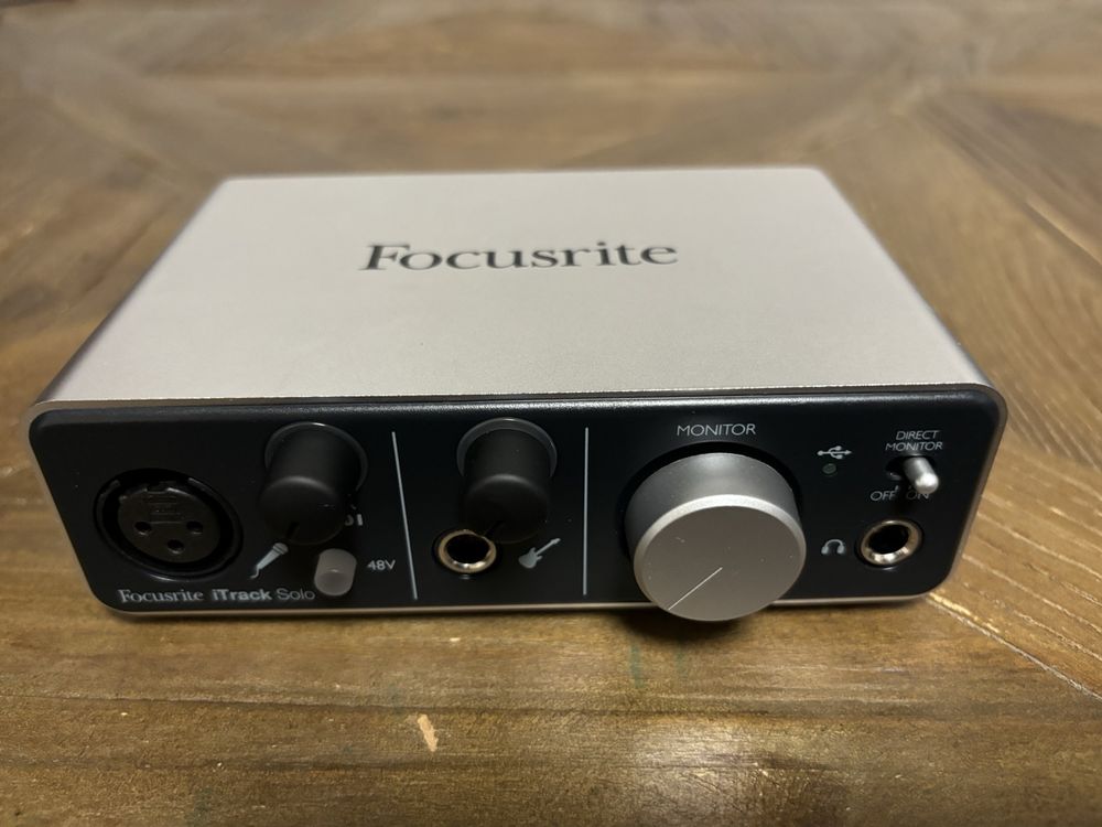 Focusrite iTrack Solo Audio Interface | Kaufen auf Ricardo
