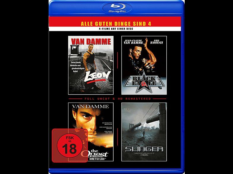 VAN DAMME - 4 FILME AUF EINER BLU-RAY - 🌟 NEU & OVP 🌟 (Neu und originalverpackt) in Stallikon ...