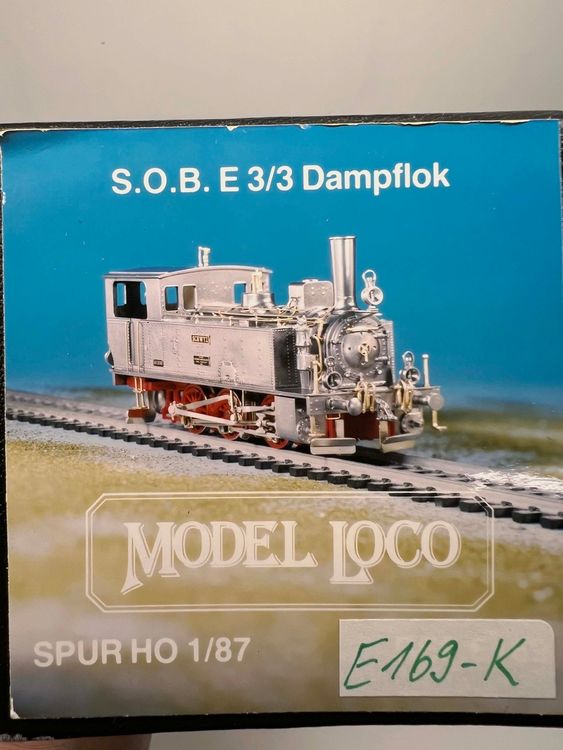 Model Loco Bausatz SOB E 3-3 Schwyz/DVZO | Kaufen auf Ricardo