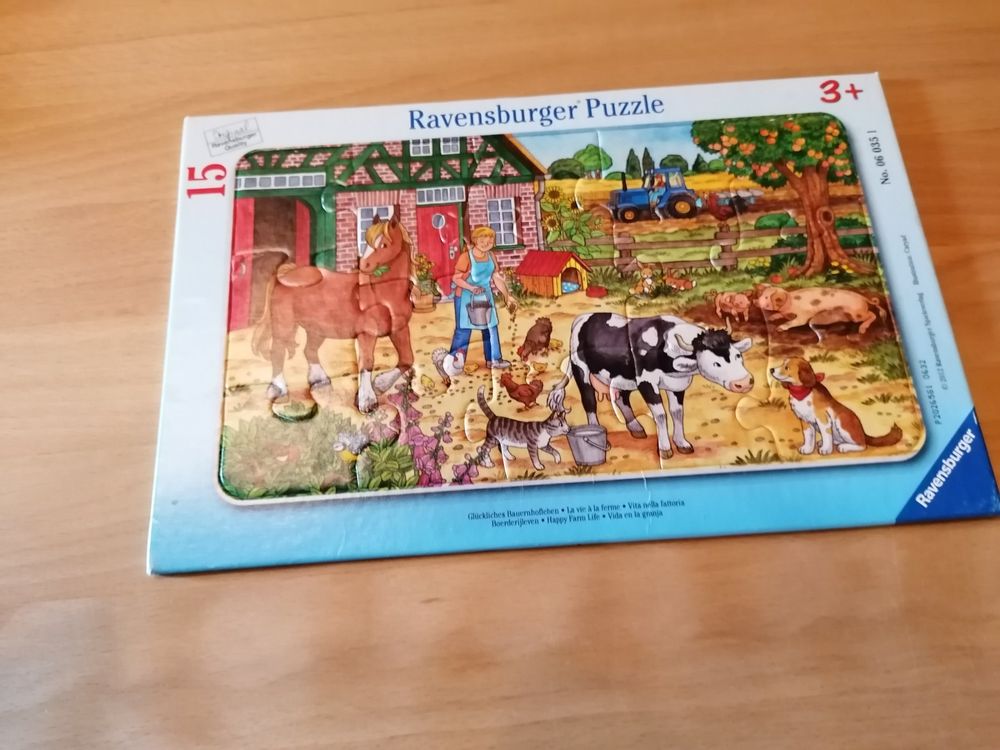 Ravensburger Puzzle 15 Teile (3+) | Kaufen auf Ricardo