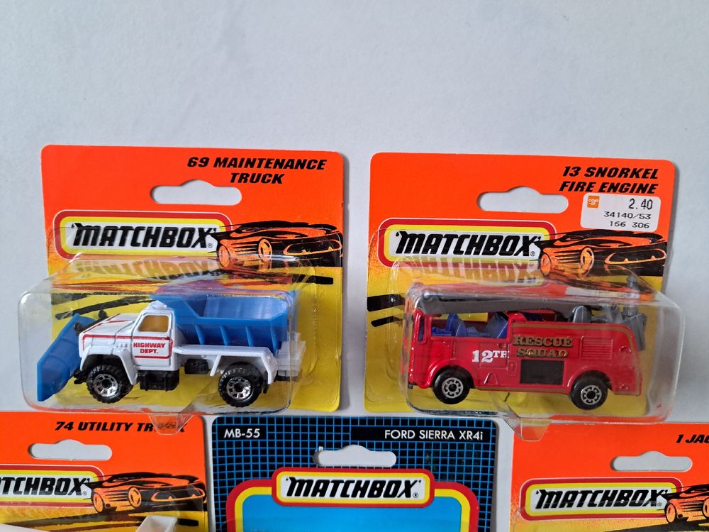 MATCHBOX SAMMLUNG aus 90er Jahren NEU OVP mit FORD SIERRA | Kaufen auf ...