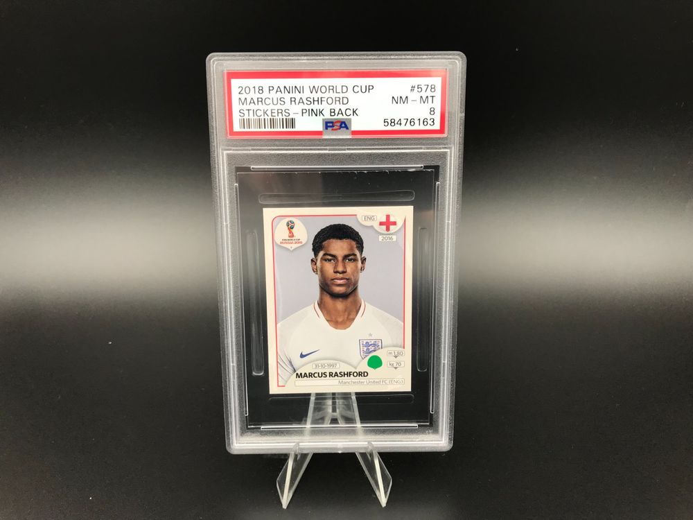 Marcus Rashford Panini World Cup 2018 Sticker PSA 8 | Kaufen auf Ricardo