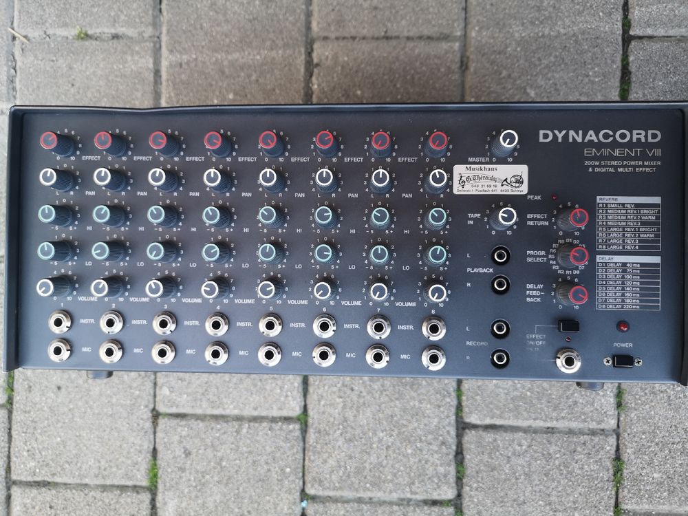 Dynacord Power mischpult | Kaufen auf Ricardo