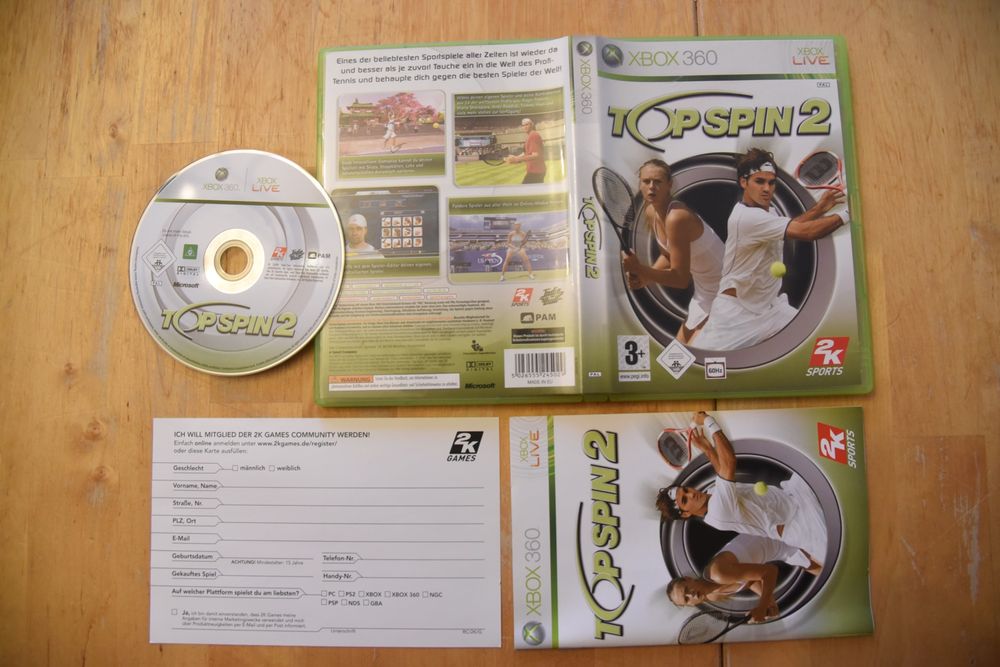 Top Spin 2 (CIB) (Gebraucht) in Frenkendorf für CHF 3 – mit Lieferung ...