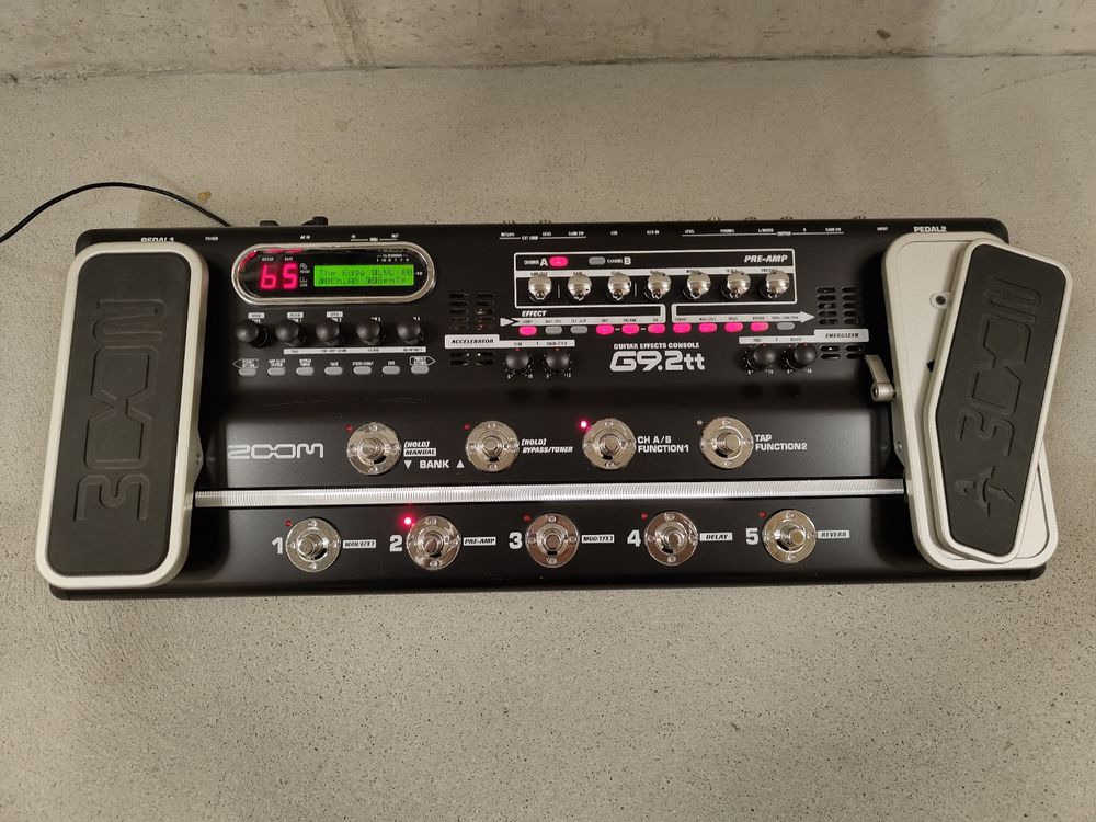 Zoom G9.2tt Gitarren Multieffektpedal (Gebraucht) in Winterthur für CHF ...