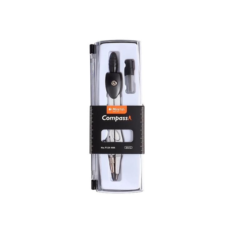 Metall Zirkel Geometrie Schule Büro Zeichnen inkl. Minen (Neu und ...