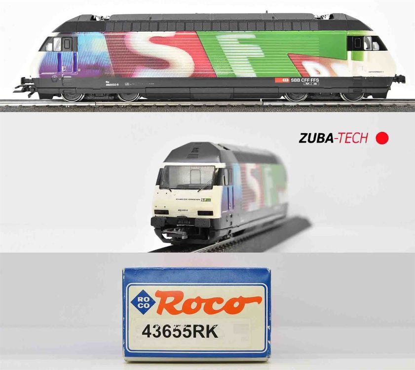 Roco 43655RK E-Lok Re 460 SF SBB OVP (Gebraucht) in St. Gallen für CHF ...