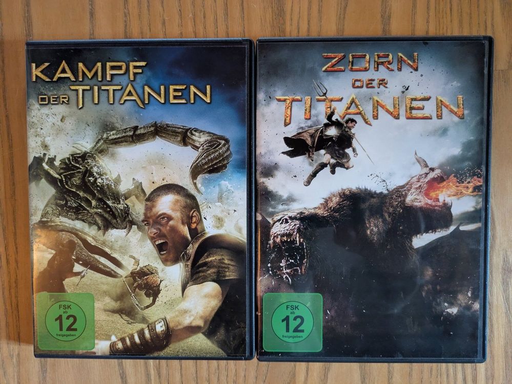 Kampf der Titanen & Zorn der Titanen - 2er DVD Set (Gebraucht) in ...