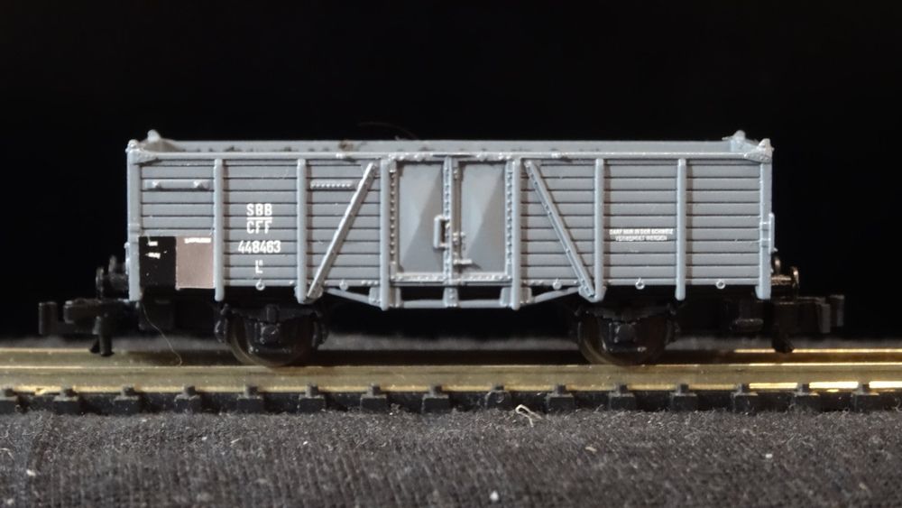 Juretic, Kleinserie, Hochbordwagen, SBB, L6 448463, grau (Neu (gemäss ...