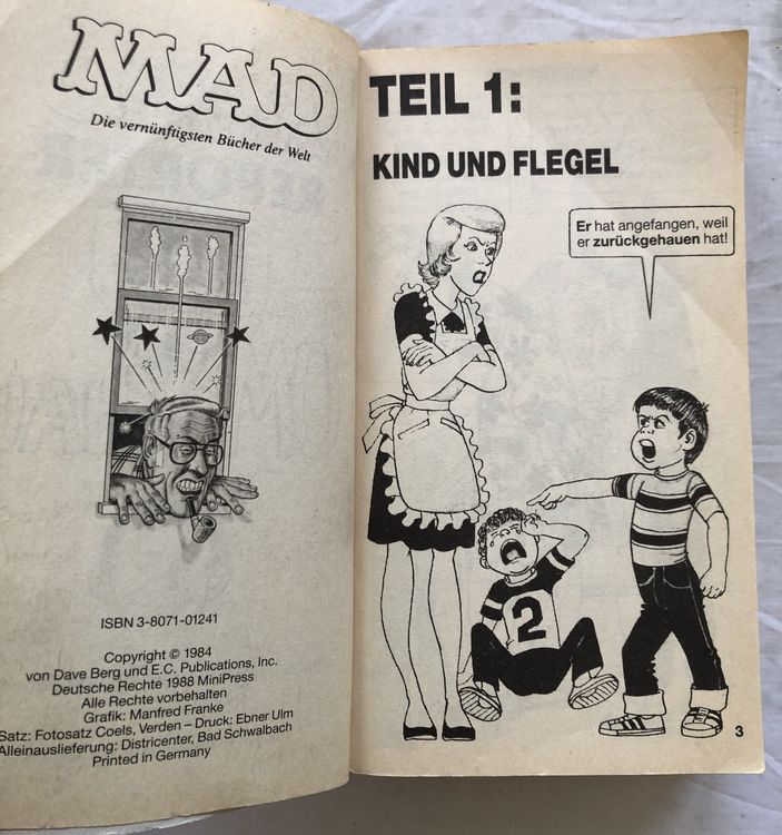MAD Mini-Müll Nr. 3 - Taschenbuch (Gebraucht) in Schaffhausen für CHF ...