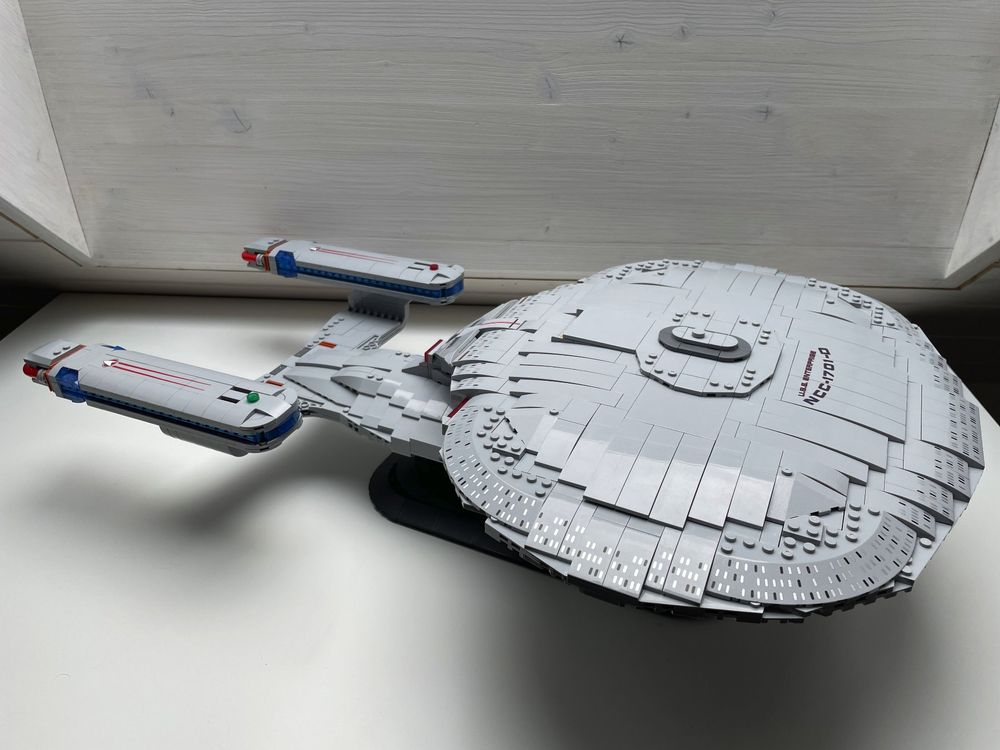 BlueBrixx Star Trek USS Enterprise NCC-1701-D (104184) (Neu (gemäss ...