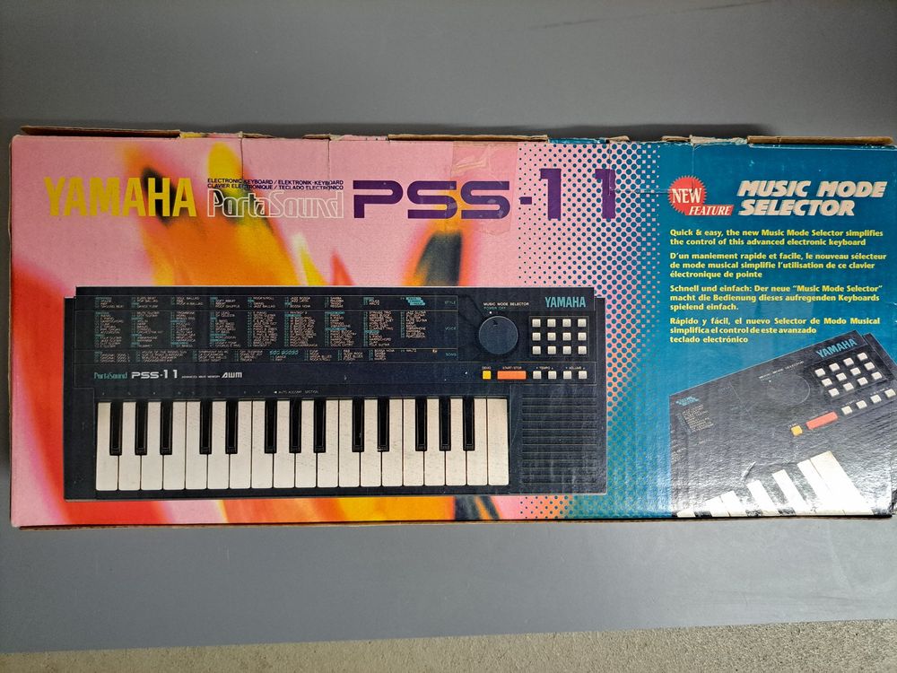 Yamaha Portasound PSS-11 (1988) Vintage Electronic Keyboard | Kaufen auf Ricardo