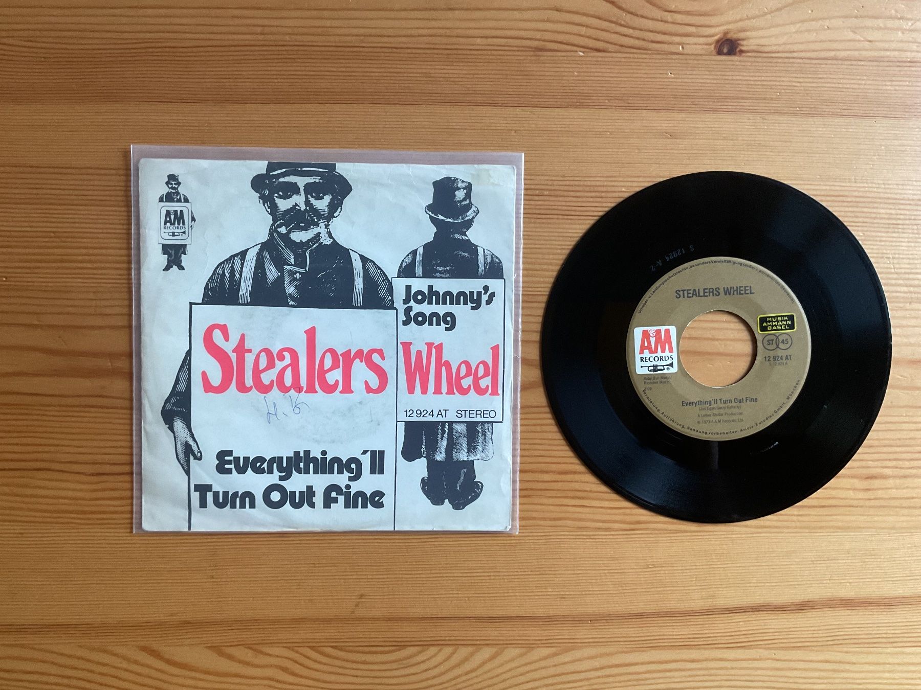 Single 7’’- Stealers Wheel / Everything’Il Turn Out Fine (D'occasion) à ...