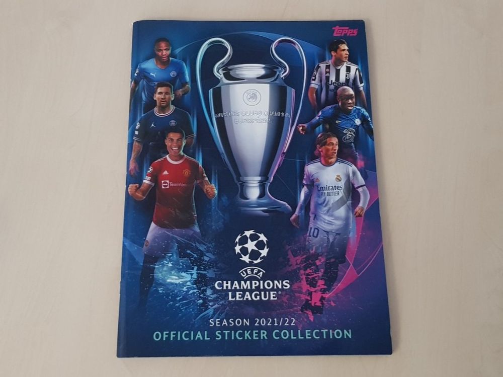 TOPPS Album Champions League 2021/22 - Leeralbum (Neu (gemäss ...