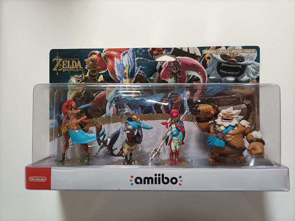 Zelda Breath of the Wild Amiibo Set (Neu und originalverpackt) in ...