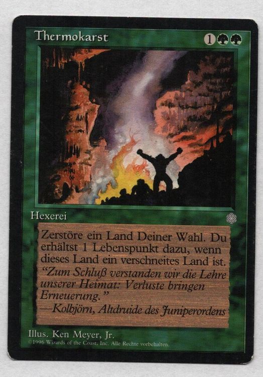 Thermokarst MtG, Ice Age DE | Kaufen auf Ricardo