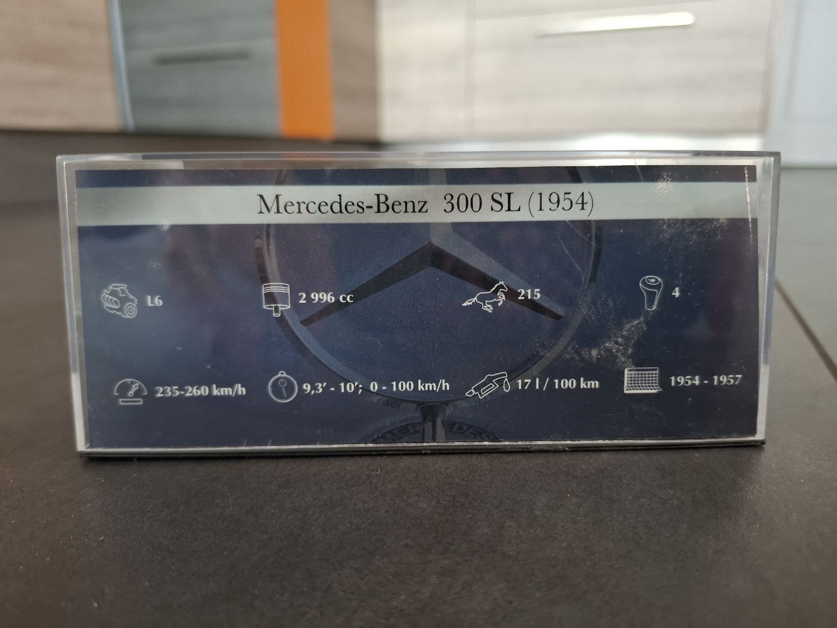 Mercedes-Benz 300 SL, 1954, Silber, 1:43, ovp, Top! (Neu und ...