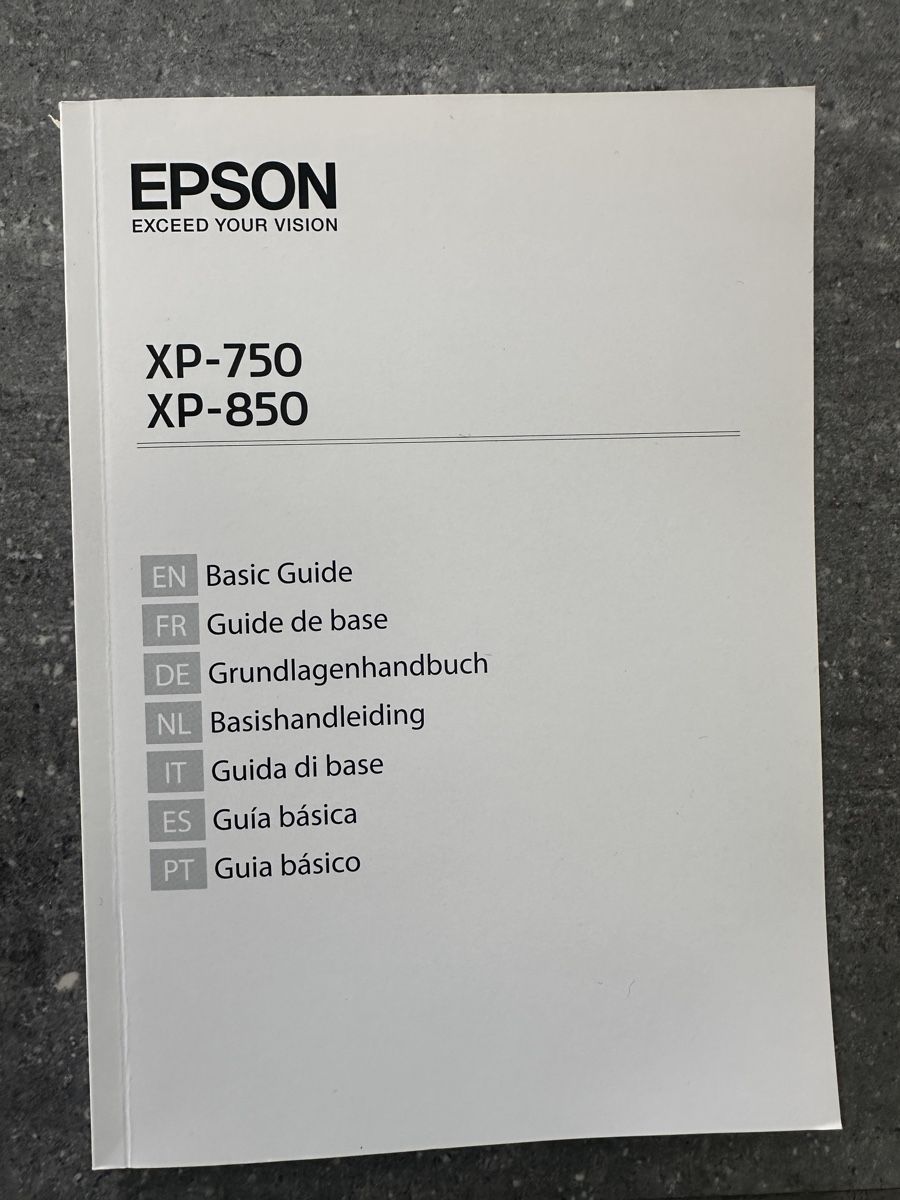 Epson XP-750/XP-850 Drucker Top Zustand Inkl. Zubehör! (Gebraucht) in ...