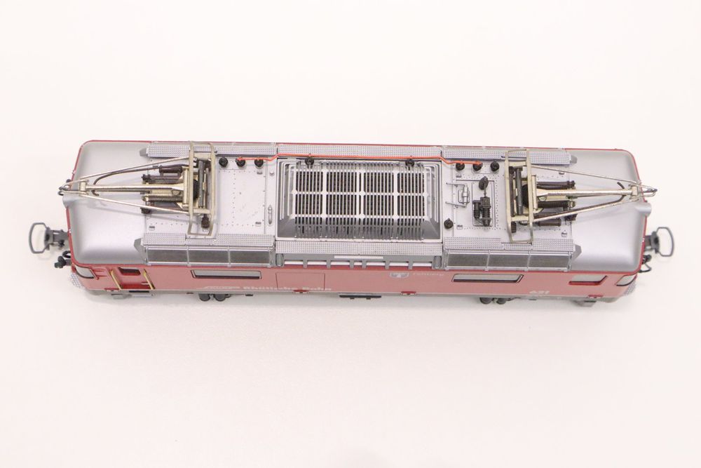 Bemo 1258 121 RhB Ge 4-4 II Felsberg 621, DC Analog H0m | Kaufen auf Ricardo