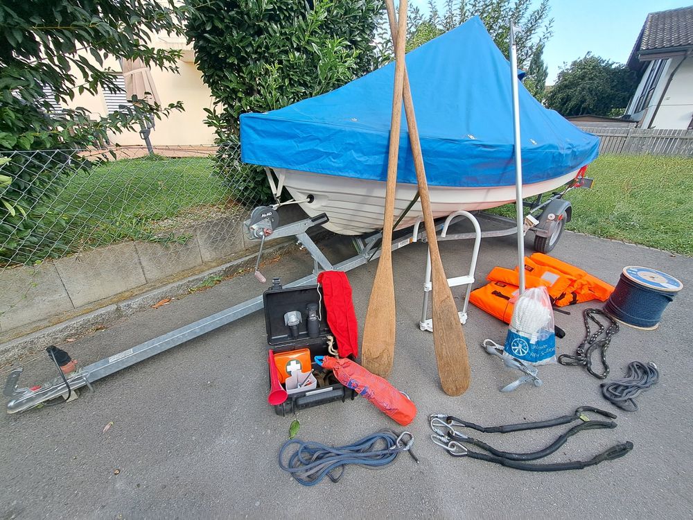 Boot Dynoplast Pioner Maxi mit Yamaha Motor & viel Zubehör (Gebraucht ...