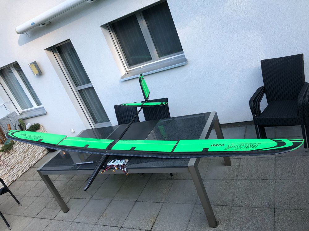 F5J-Thermiksegler grün M24 V380 Elektro Super-PNP (Gebraucht) in St ...