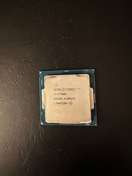 CPU. Intel Core i7-7700k 4,20 GHz | Kaufen auf Ricardo