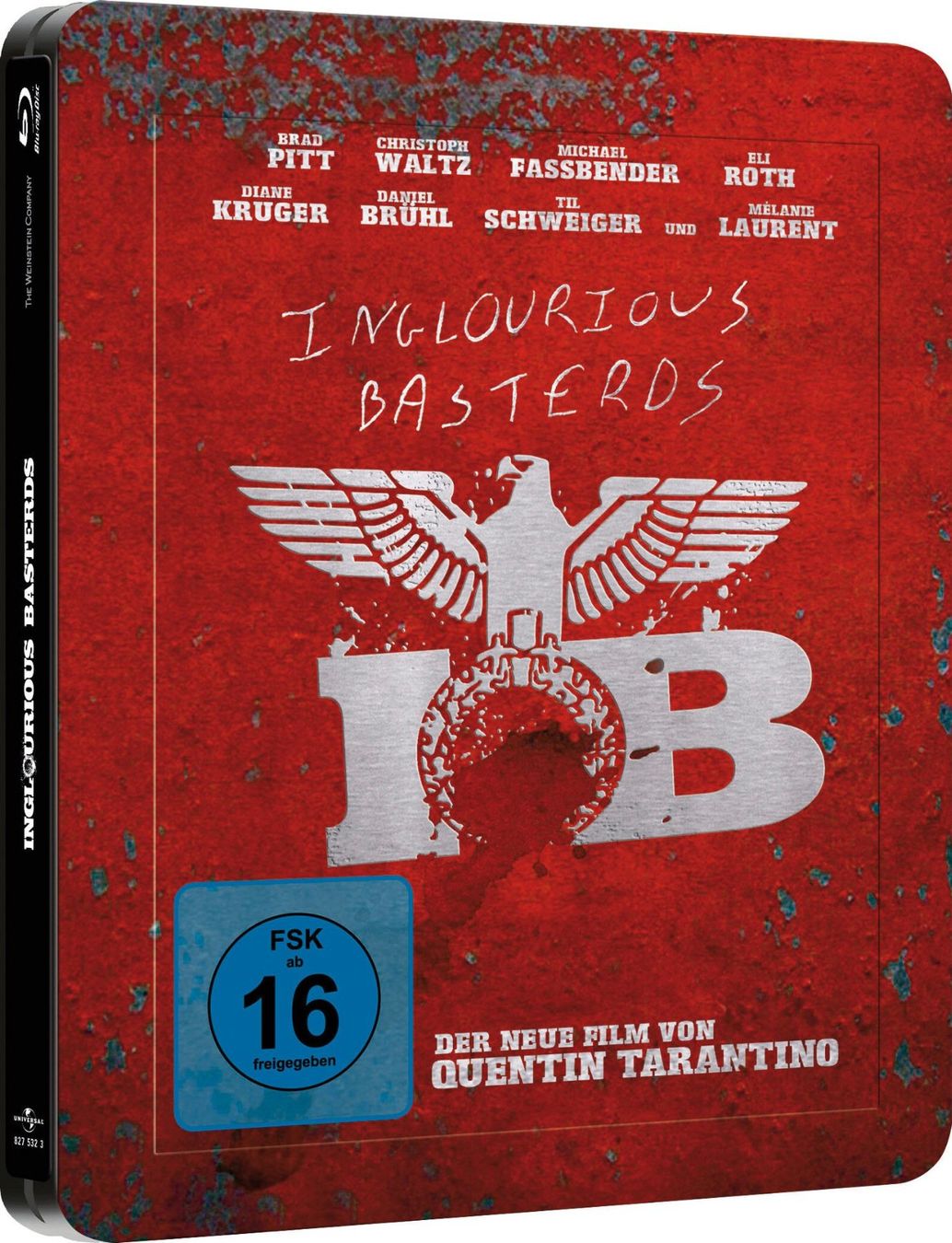 Inglourious Basterds (2009) Steelbook/Tarantino/Waltz/Pitt (Gebraucht ...