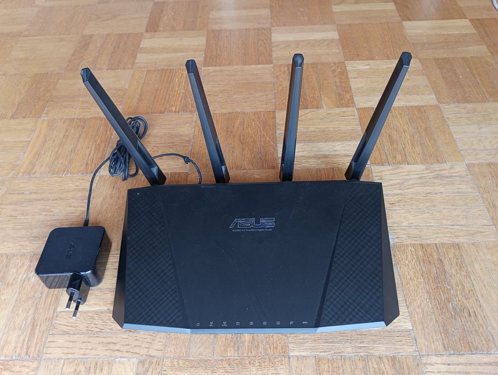 ASUS RT-AC87U Wireless AC2400 DualBand Gigabit Gaming Router (Gebraucht ...