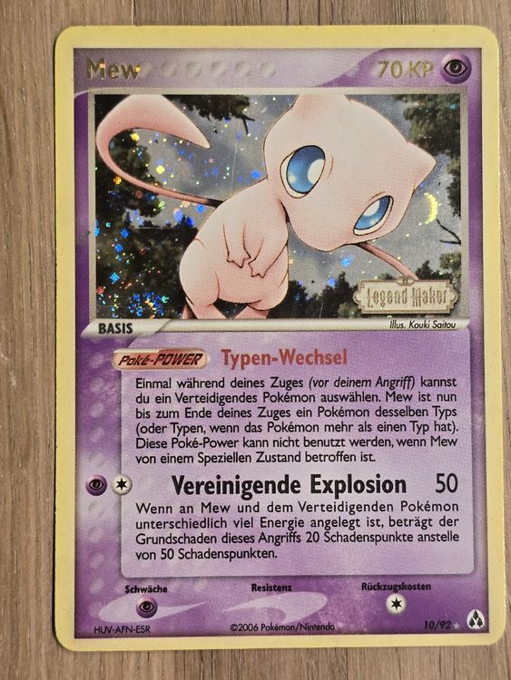 Mew 10/92 Legend Maker Stamp (Gebraucht) in Thun für CHF 69 – mit ...