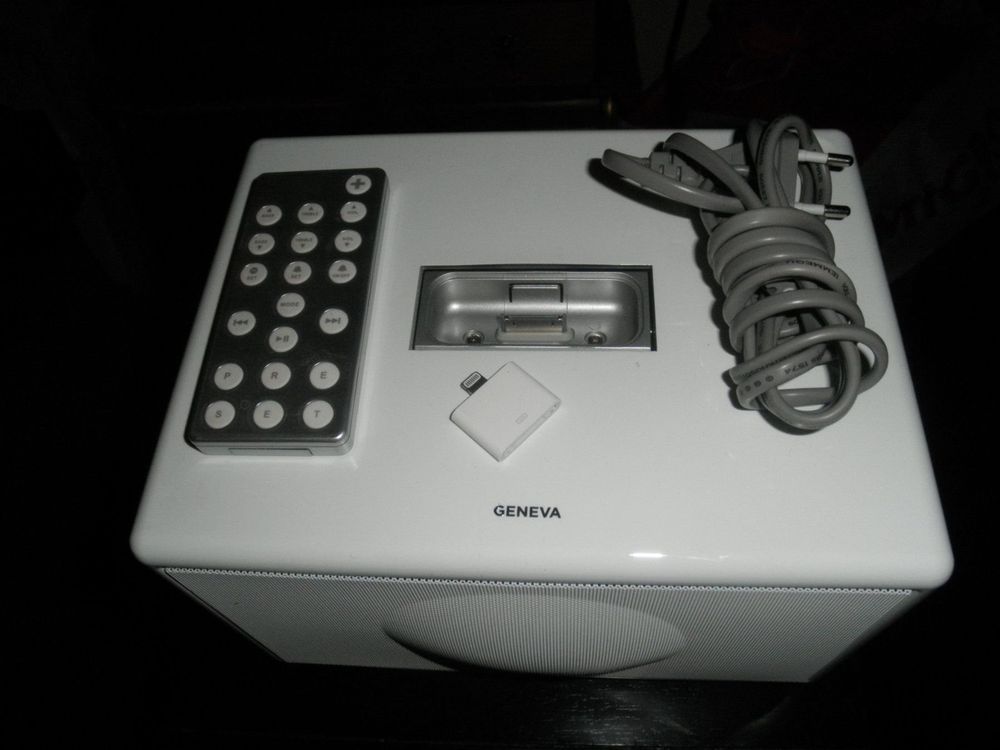 Geneva Sound System Model S weiss wie in dem bild (Gebraucht) in ...