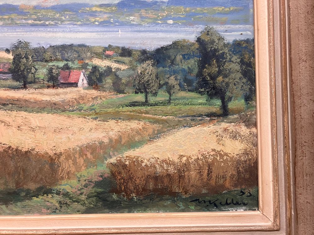 Max Keller 1916-1982 Öl a. Platte signiert , datiert | Kaufen auf Ricardo