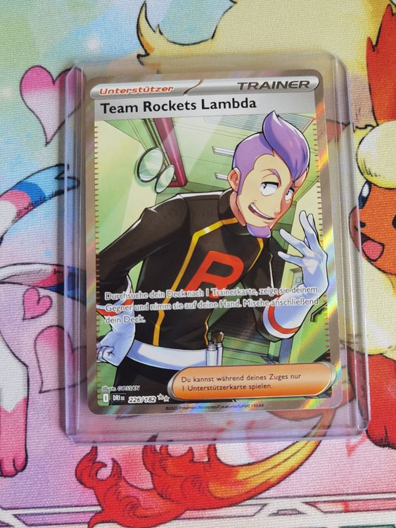 Pokemon Team Rocket Lambda Full Art DE (Gebraucht) in Zollikofen für ...