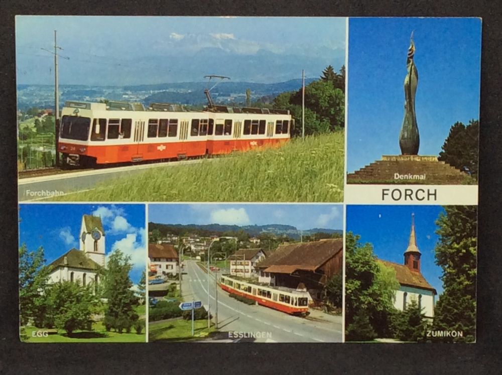 Zürich Forchbahn, Forch Denkmal, Egg, Esslingen, Zumikon (D'occasion) à pour CHF 3 – avec ...
