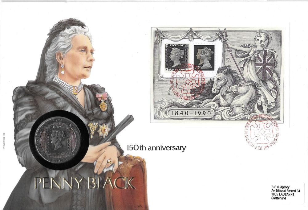 Münzbrief Penny Black 1990 | Kaufen auf Ricardo