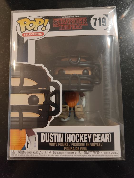Funko Pop Dustin Hockey Stranger Things 719 | Kaufen auf Ricardo